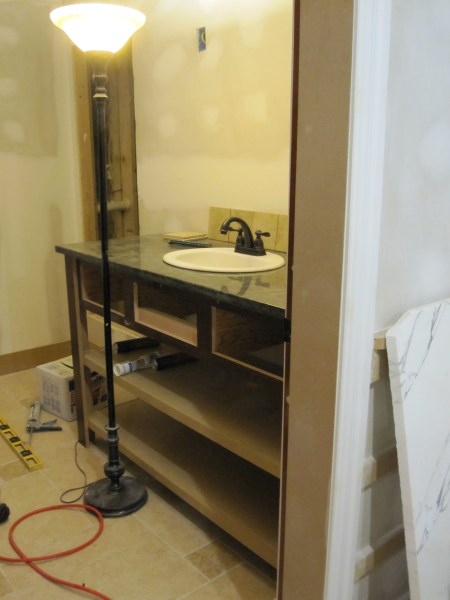 Basement Progress: Bathroom