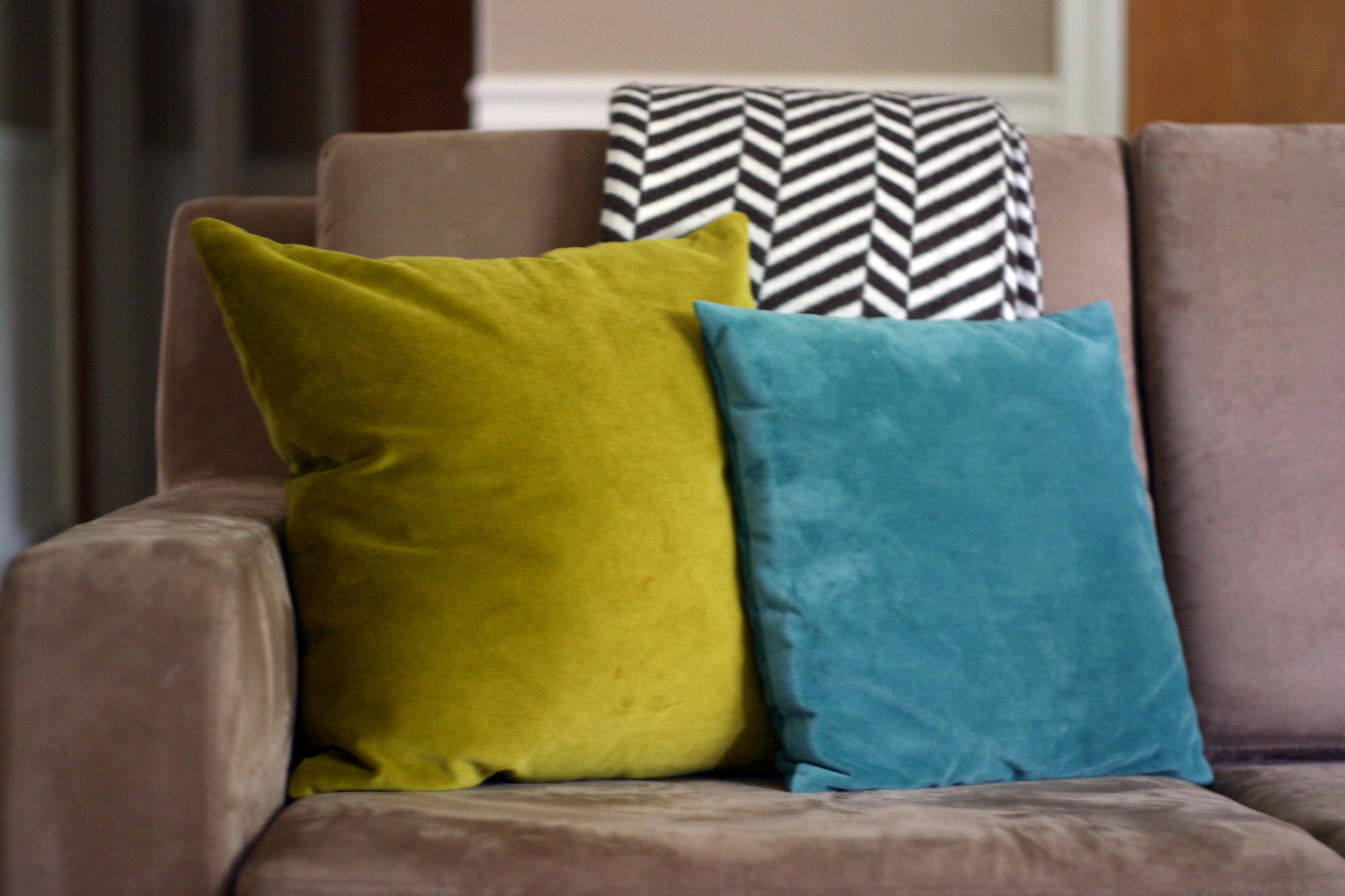 World Market Pillows Detail