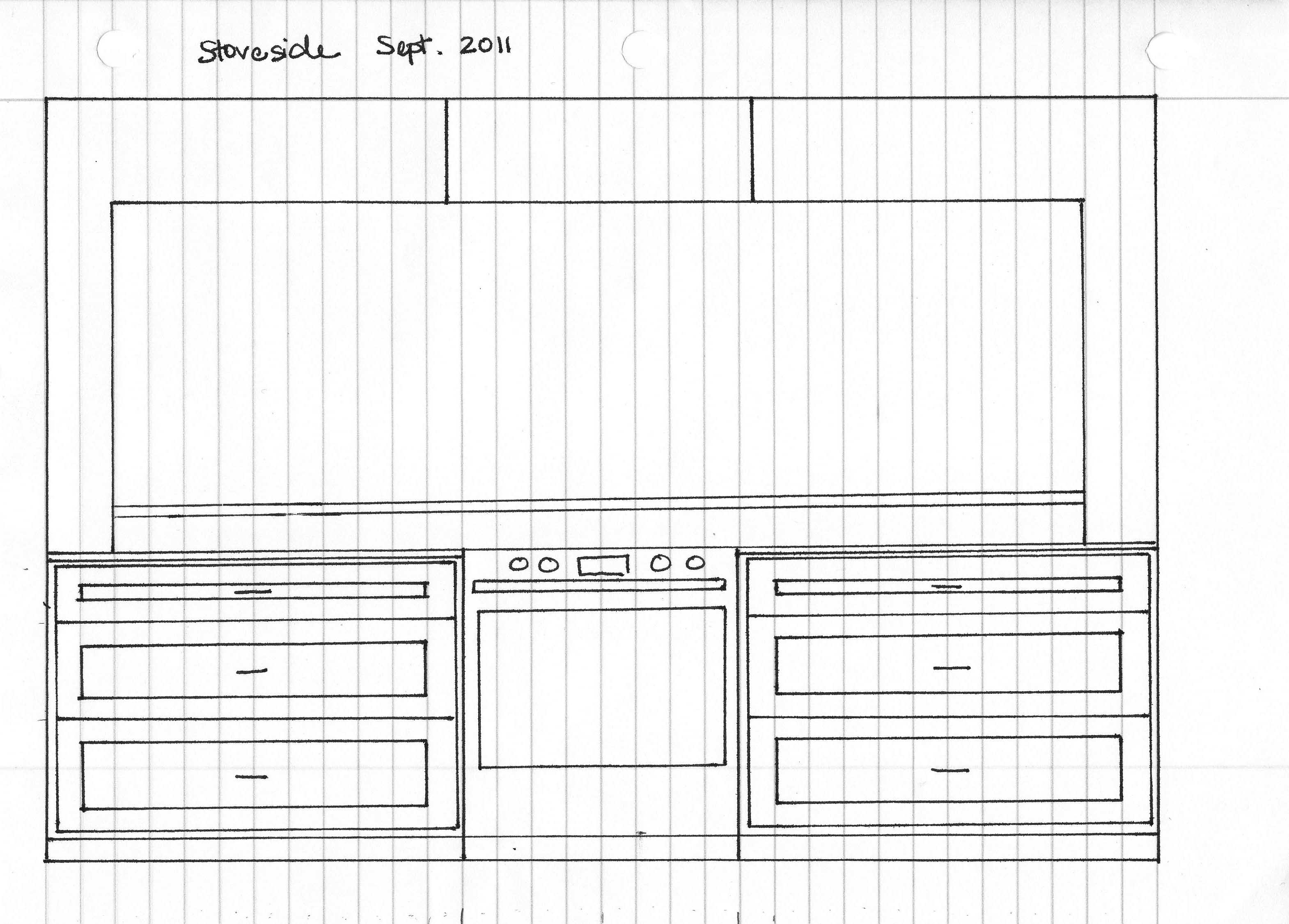 New Kitchen Drawings and Plans