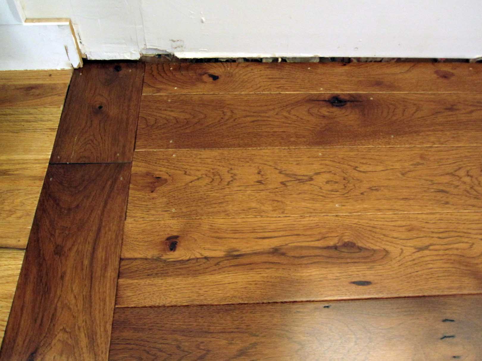 Kitchen Floor Installed Face Nailed