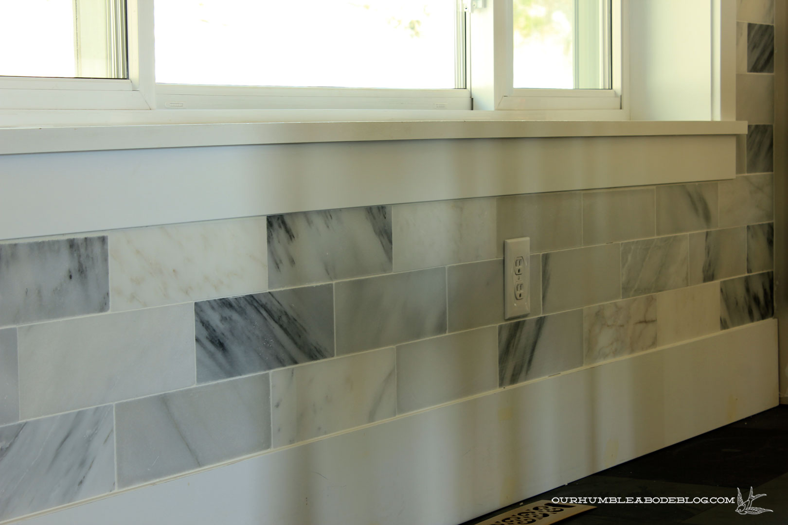 Marble Back Splash