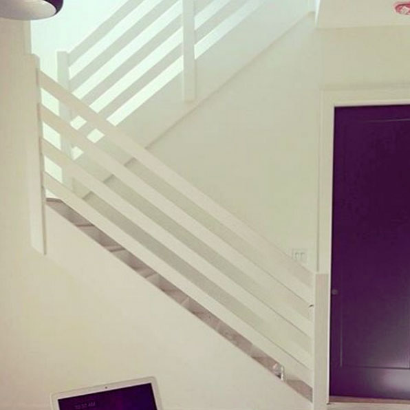 A Sleek Stair Railing