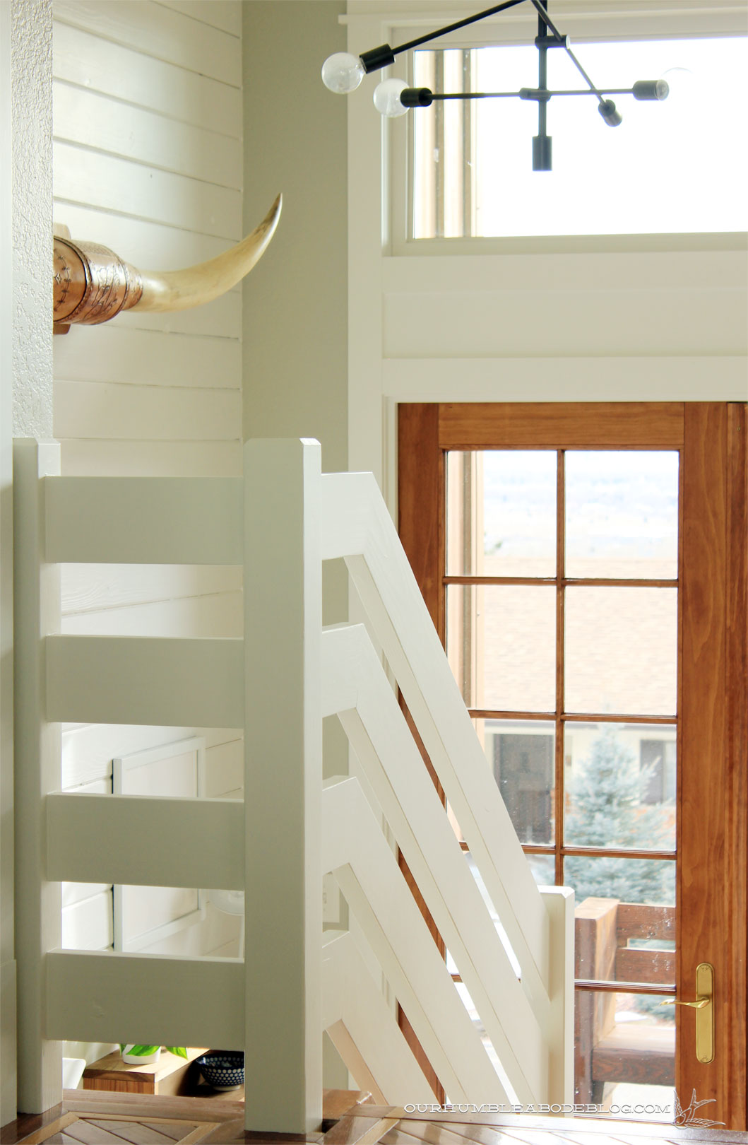 A Sleek Stair Railing