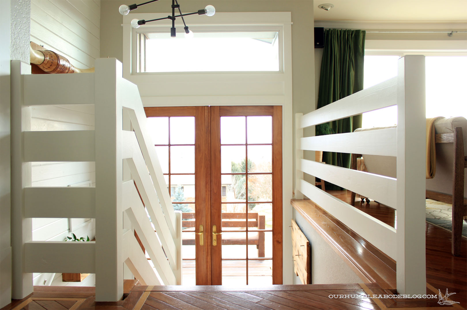 A Sleek Stair Railing