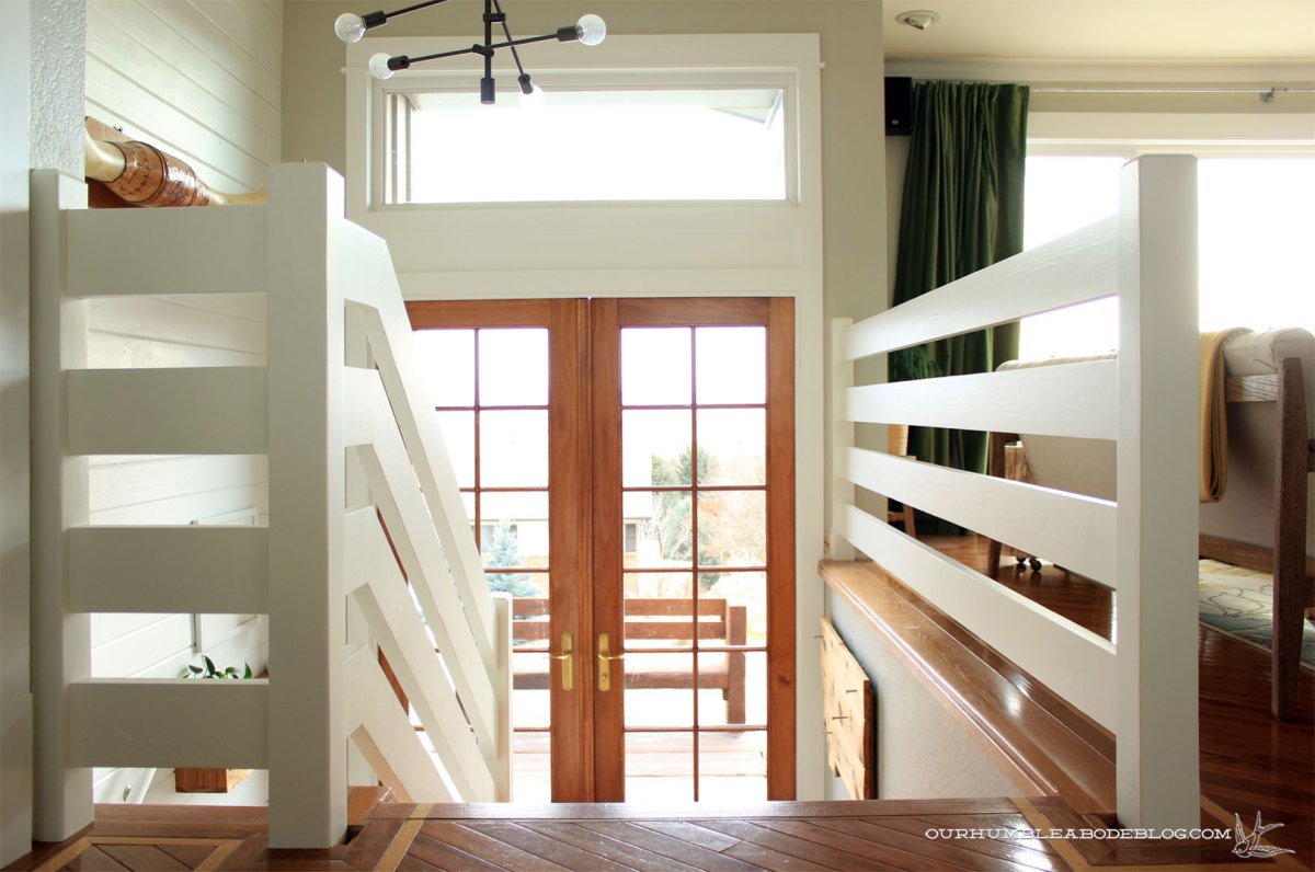 A Sleek Stair Railing