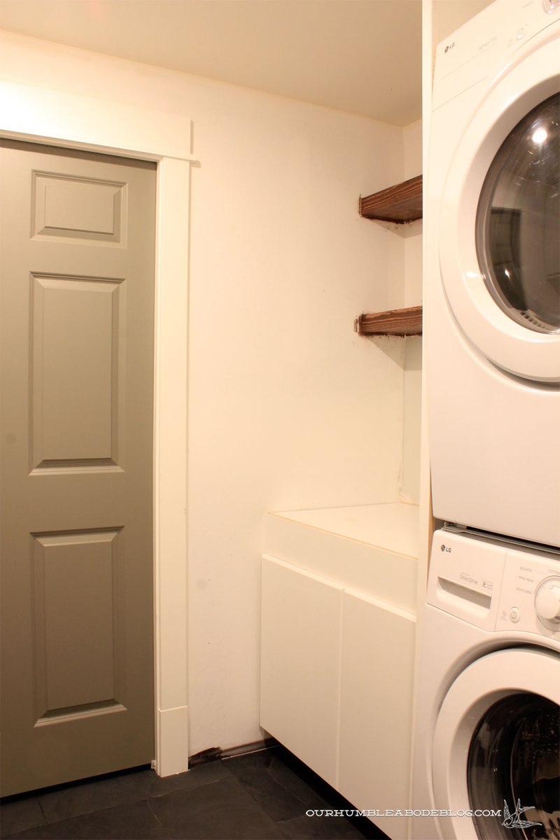 Laundry Room Progress