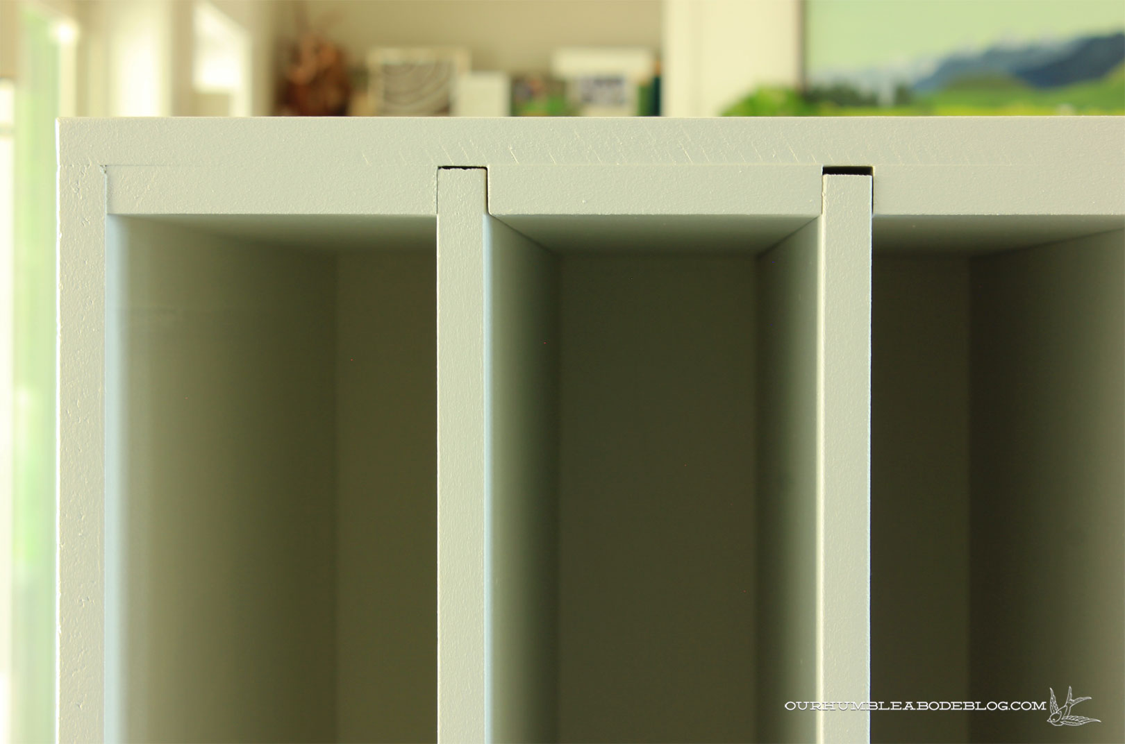 DIY Vertical Kitchen Divider