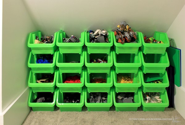 Sorting & Storing Legos