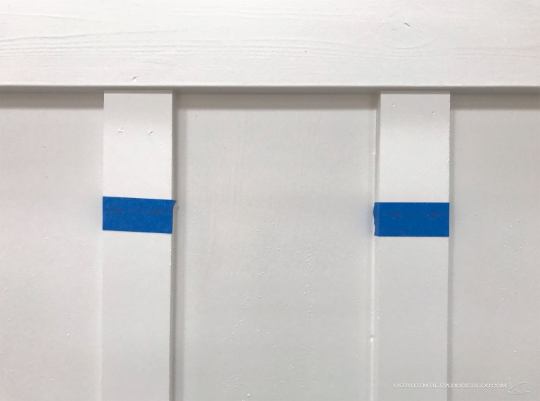 How To Hang a Straight Row of Hooks (or Anything)