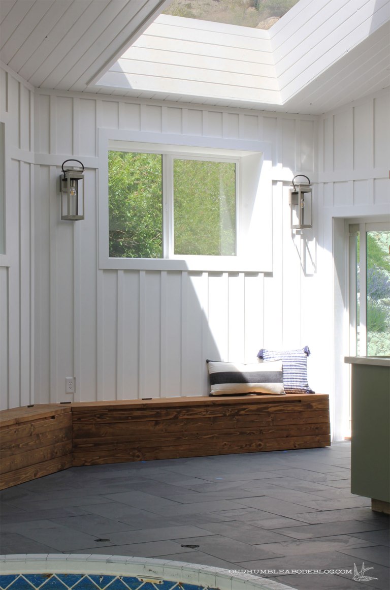 The Pool House Kitchen Progress