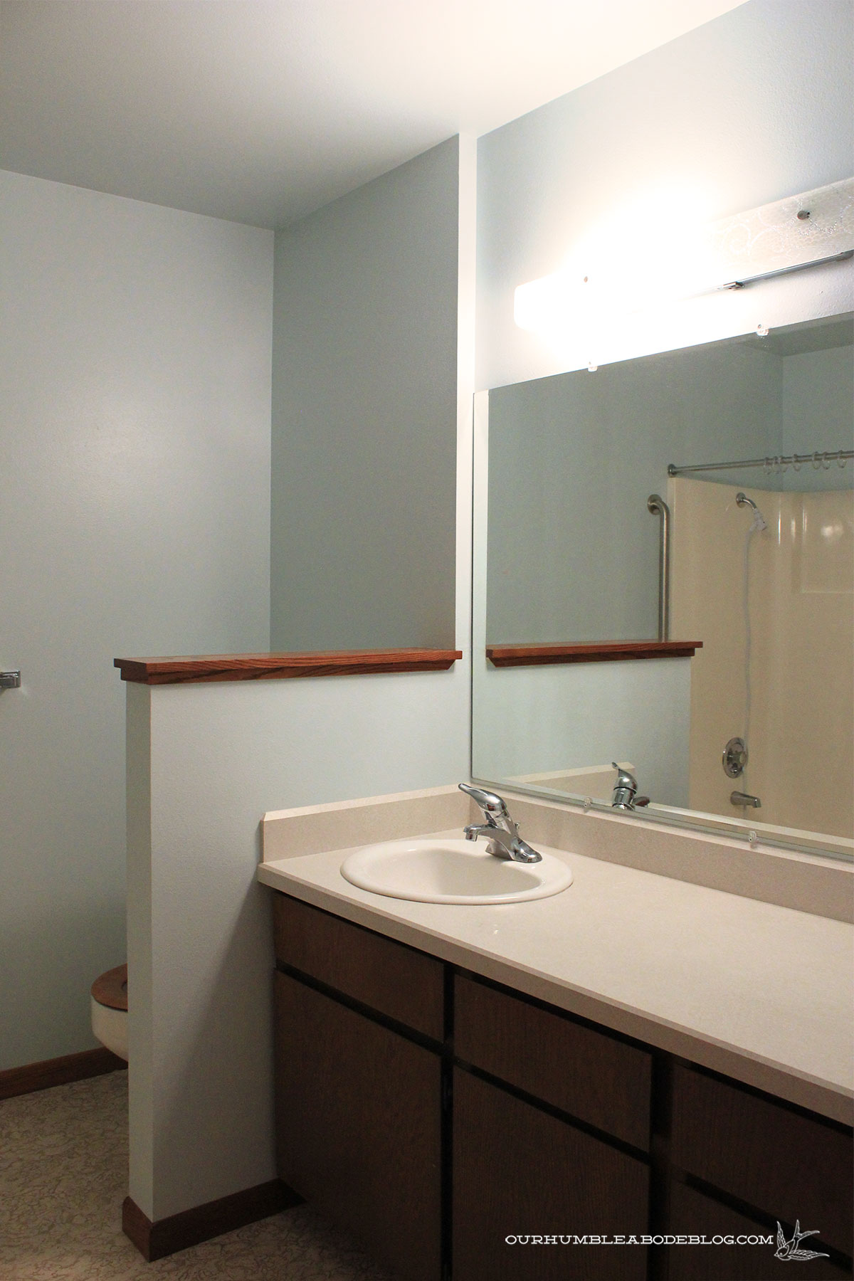 Back to Back Bathrooms